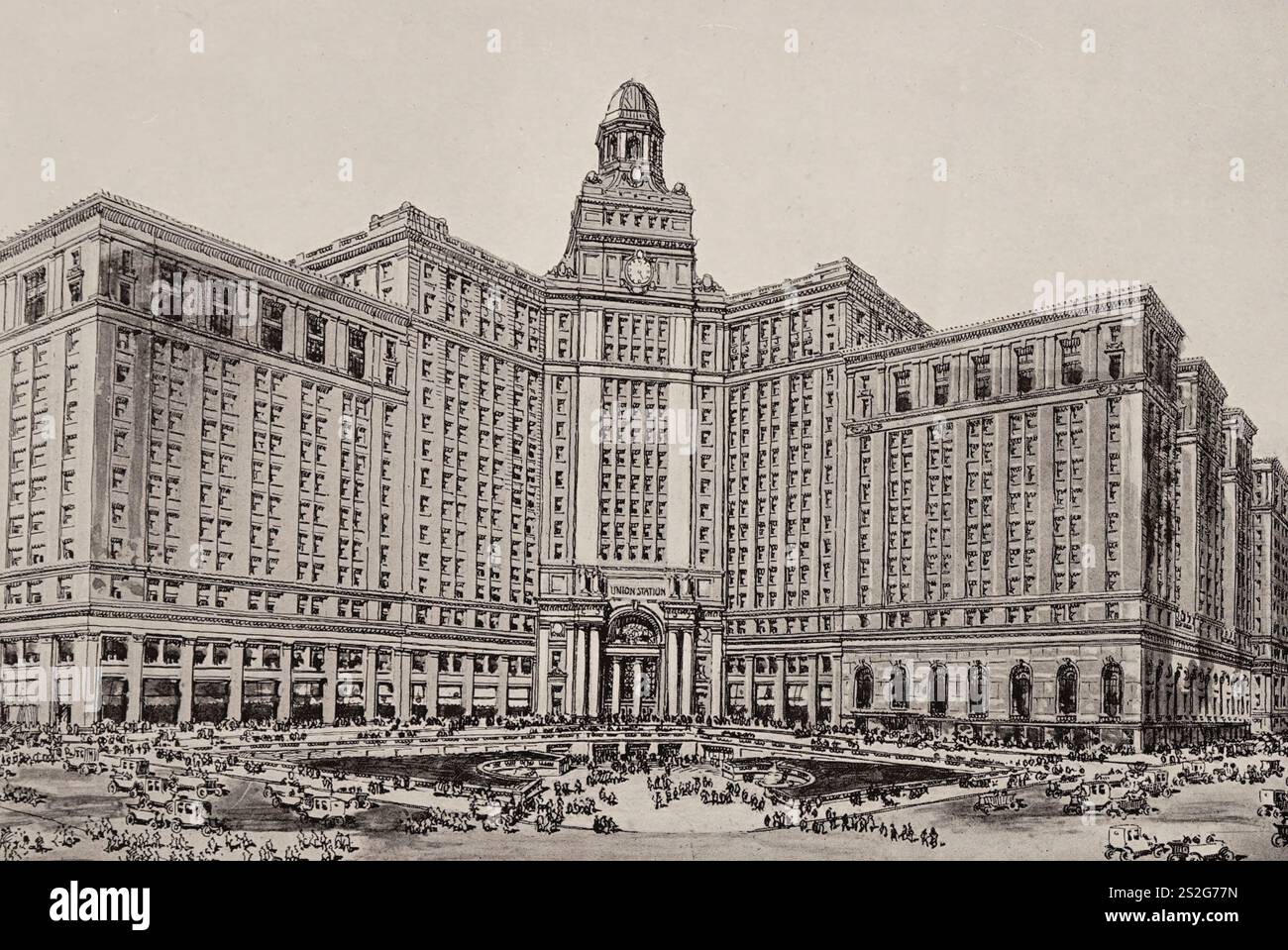 Proposed Union Passenger Terminal now Building on Public Square ...