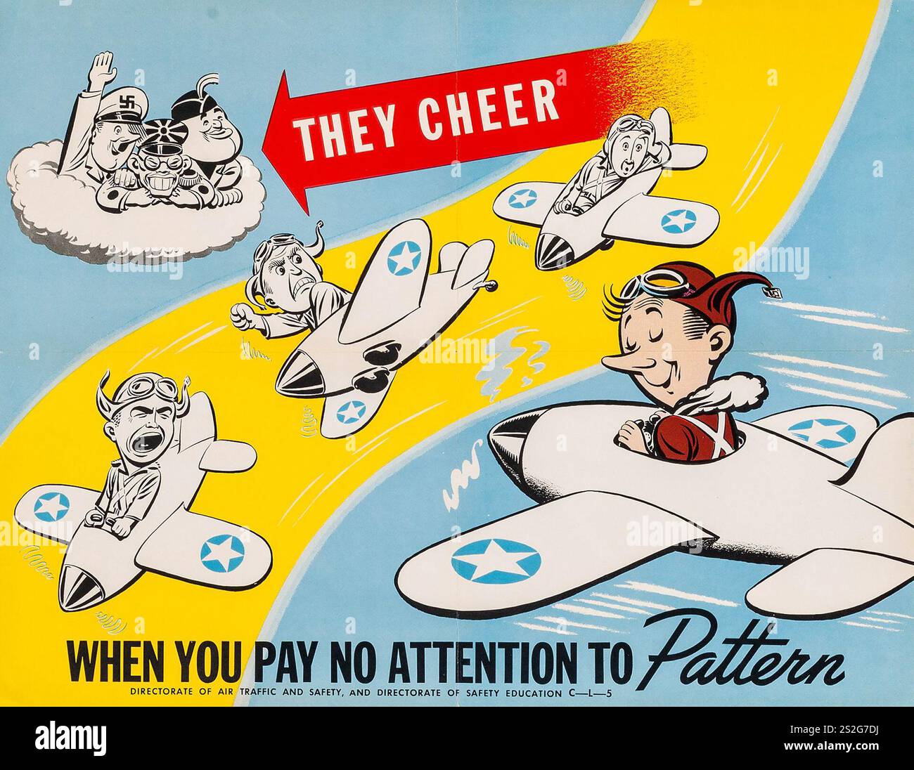 Fighter pilot cartoon - American, illustrated World War II Propaganda (Directorate of Air ...