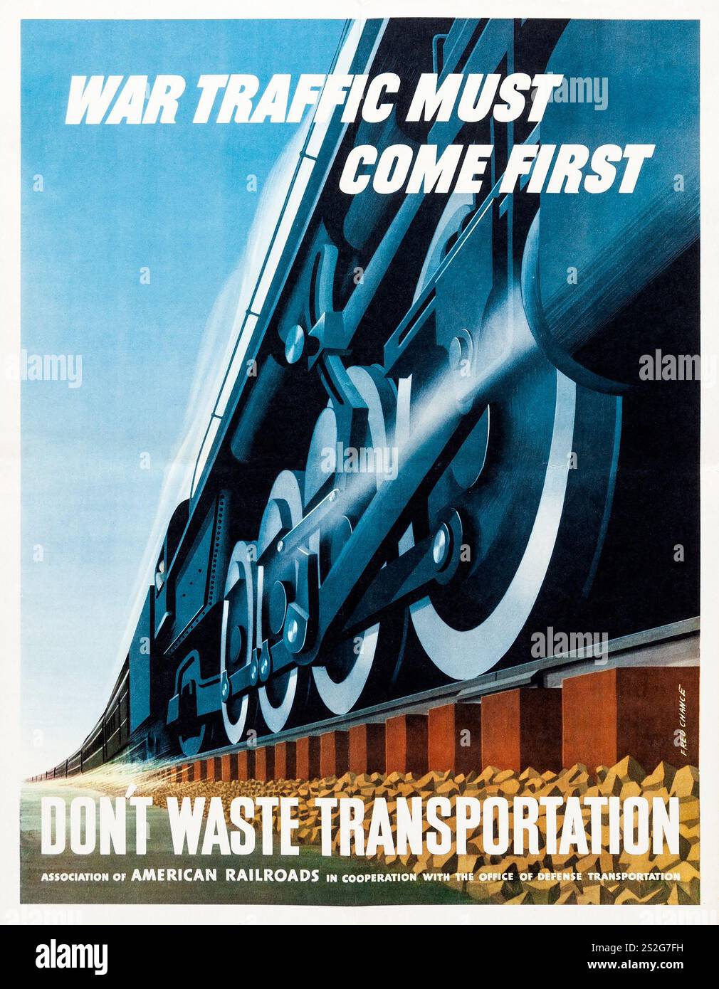 World War II Propaganda (Office of Defensive Transportation, 1943 ...