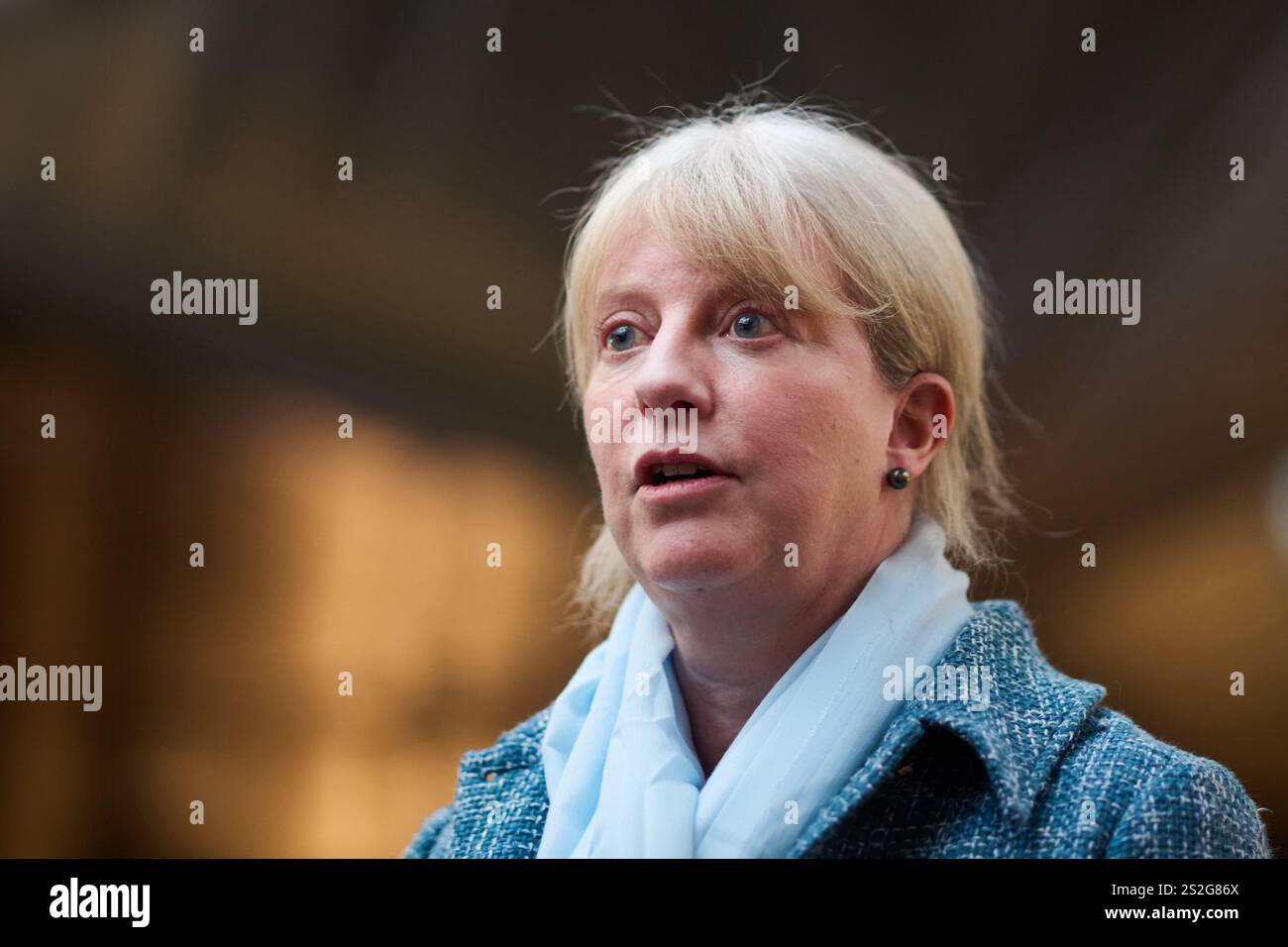Edinburgh Scotland, UK 07 January 2025. Cabinet Secretary for Finance ...