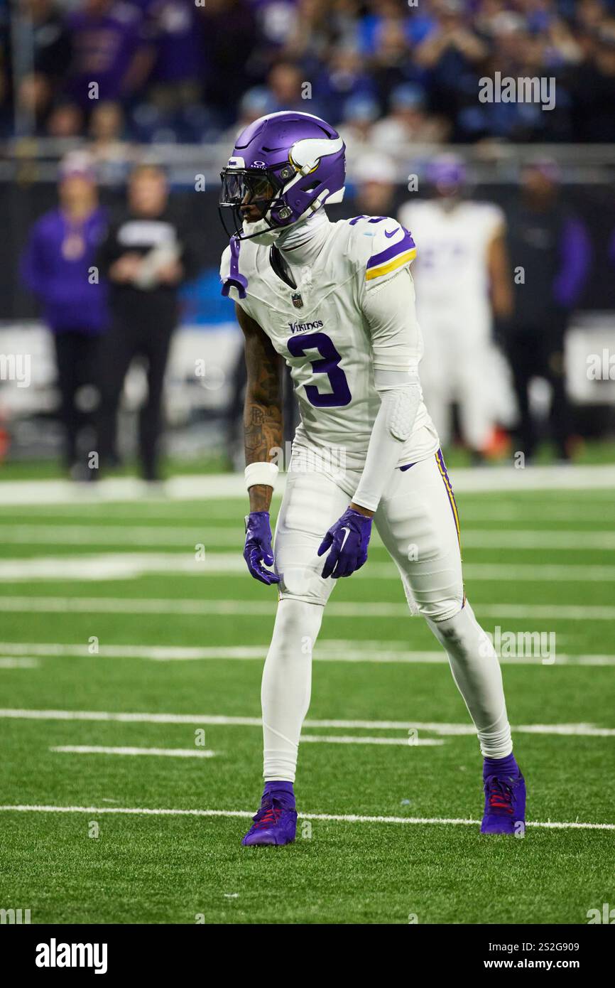 Minnesota Vikings wide receiver Jordan Addison (3) runs a route against ...