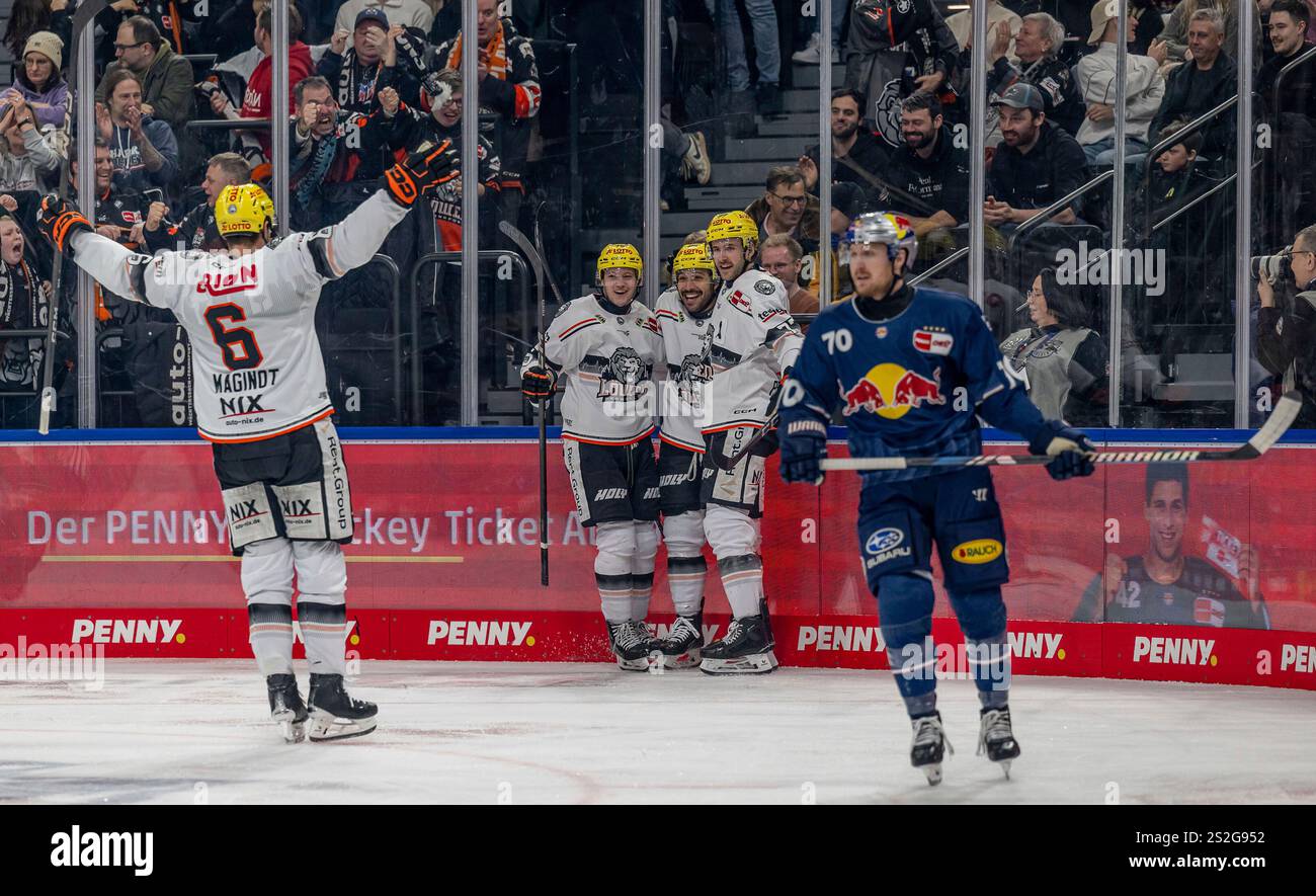Muenchen, Deutschland. 06th Jan, 2025. Kevin Maginot (Loewen Frankfurt ...