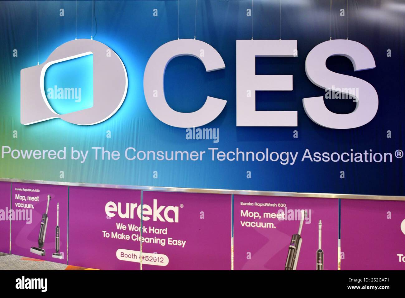 Las Vegas, NV, USA. 7th Jan, 2025. View of CES 2025 in Las Vegas ...