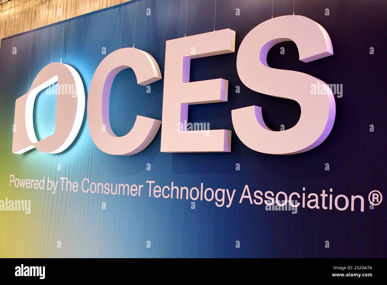 Las Vegas, NV, USA. 7th Jan, 2025. View of CES 2025 in Las Vegas ...