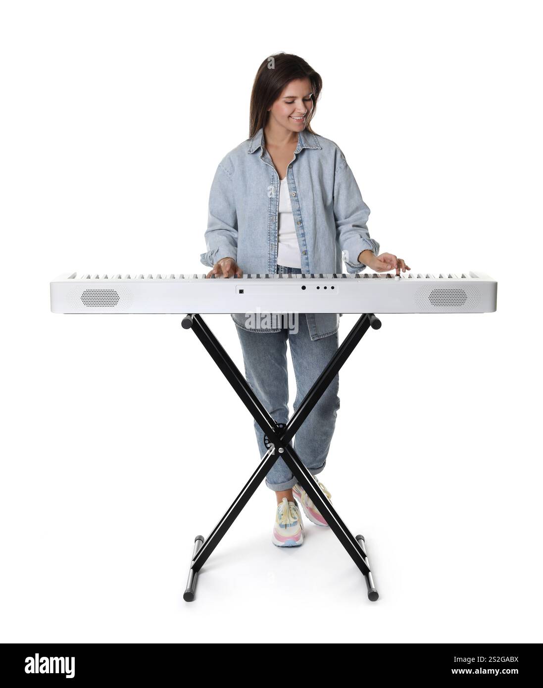 Singer synthesizer Cut Out Stock Images & Pictures - Alamy