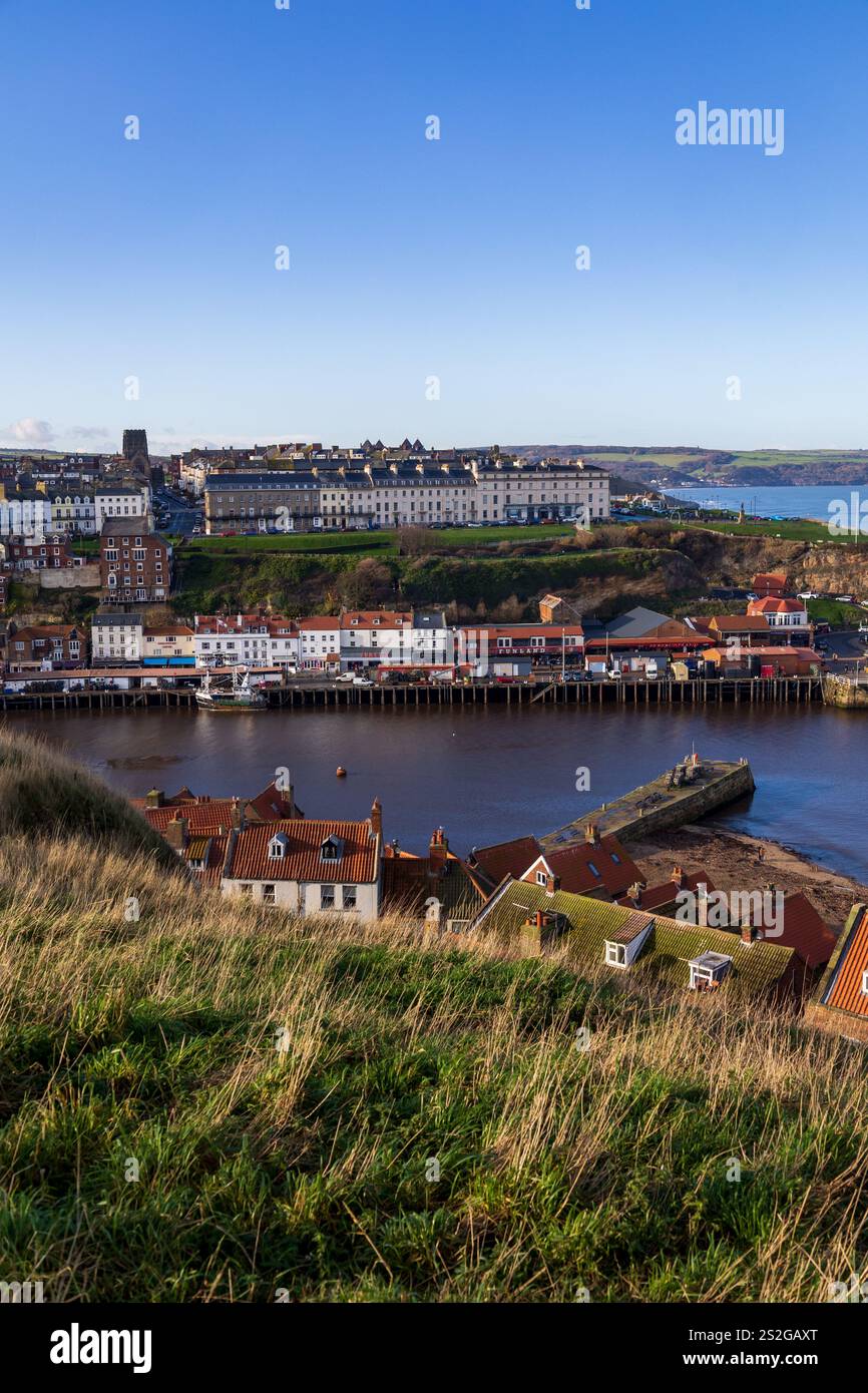 Whitby is a popular seaside town on the east coast of England famous ...