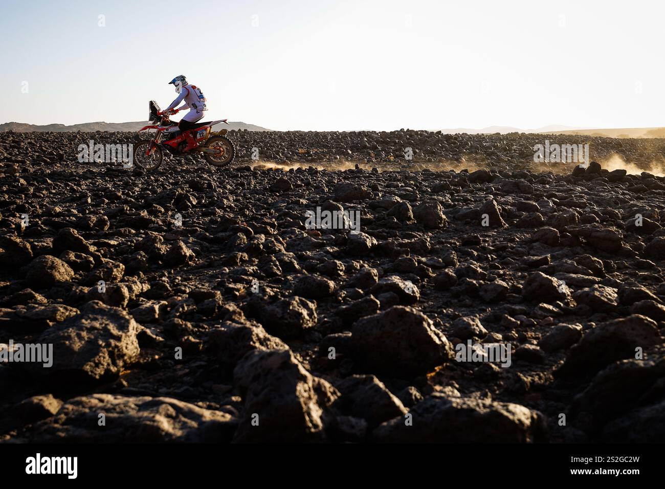 Al Henakiyah, Arabie Saoudite. 07th Jan, 2025. 22 DOCHERTY Michael (zag), KTM, BAS World KTM ...