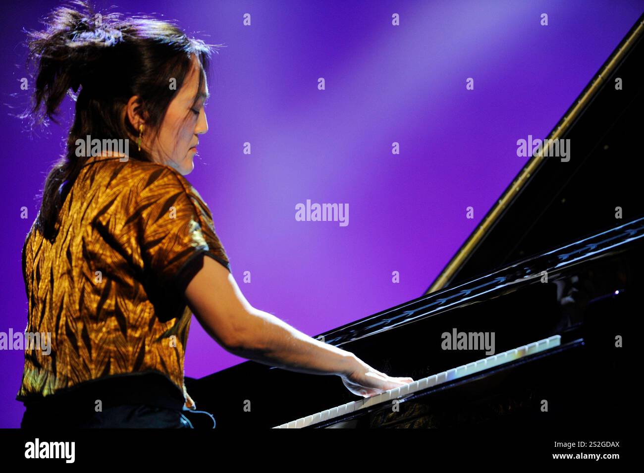 Die japanische Jazz-Pianistin Makiko Hirabayashi beim Internationalen ...