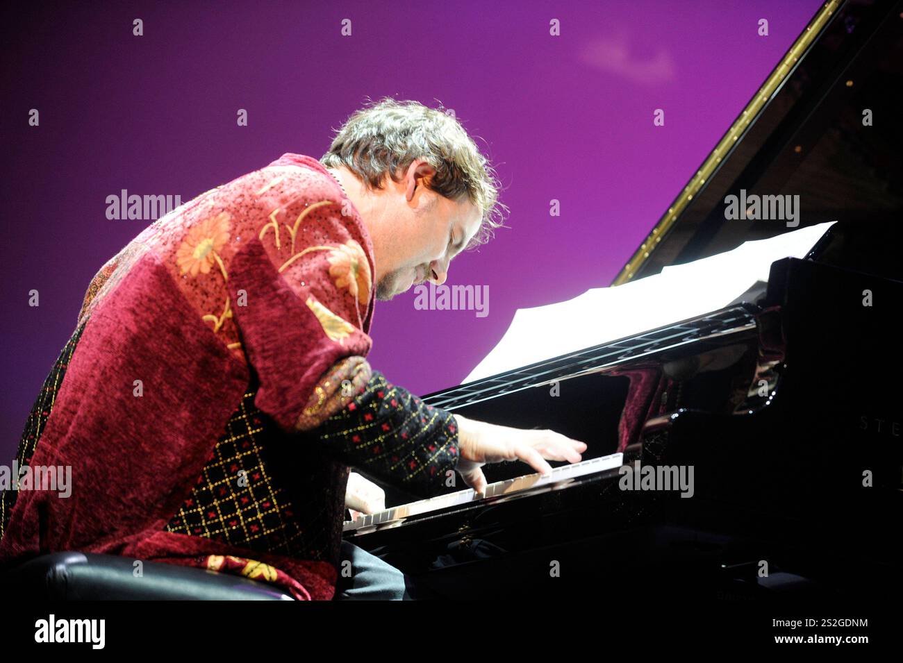 Der spanische Jazz-Pianist Daniel Garcia beim Internationalen ...