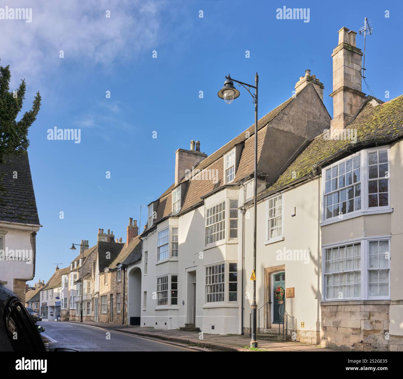 St Peter's Street, Stamford, Rutland, England Stock Photo - Alamy