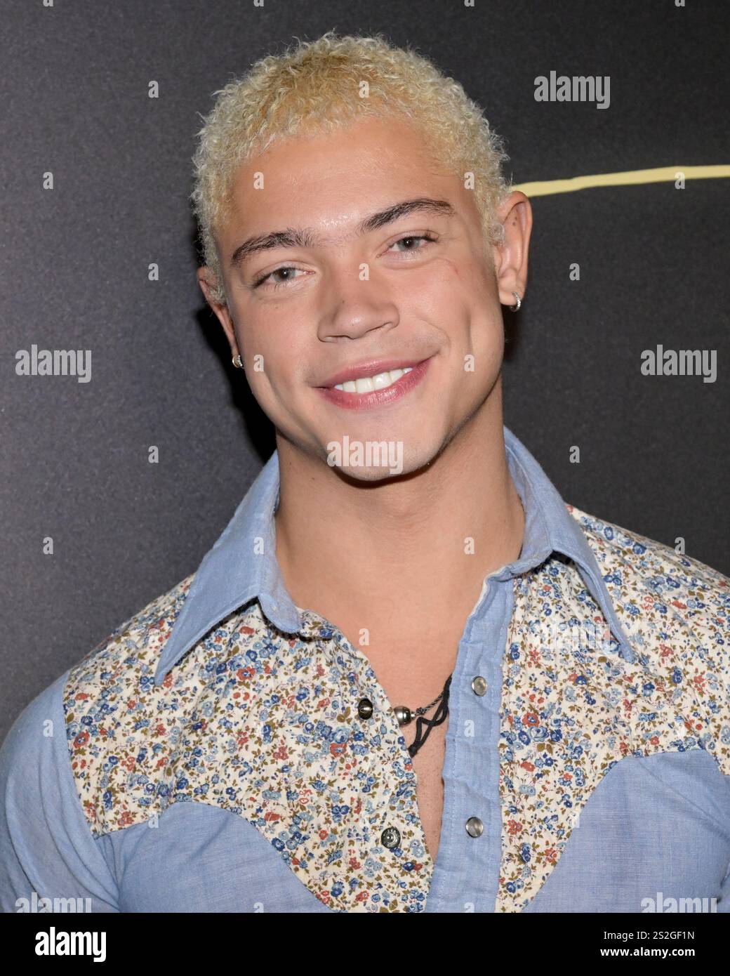 January 6, 2025, Hollywood, California, USA: Kahlil Beth attends ...