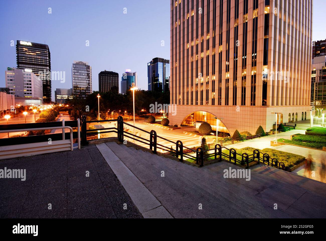 Picasso tower, Madrid, Spain Stock Photo - Alamy