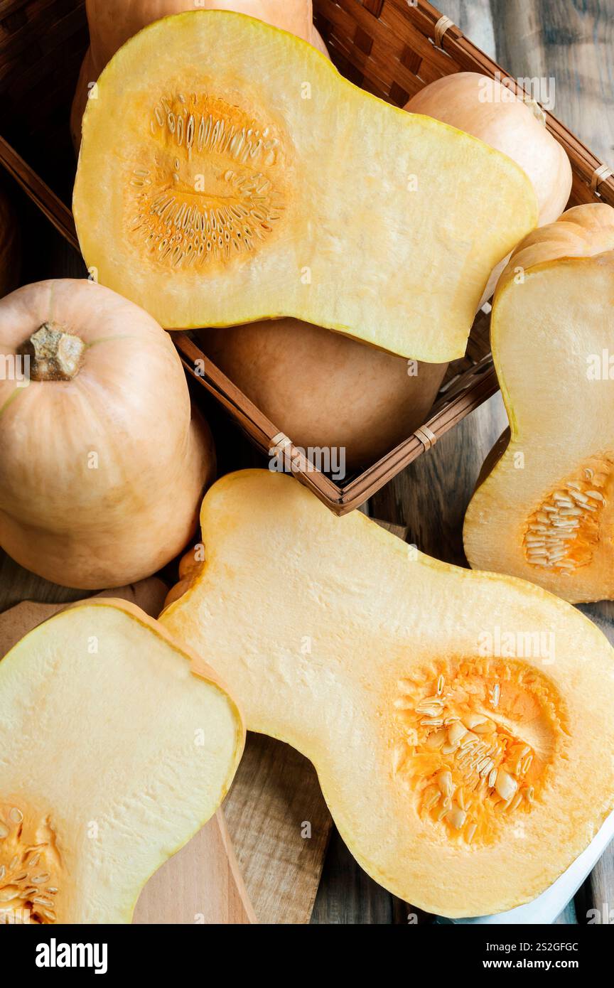 Big red pumpkin background, copy space, Orange pumpkin , close-up ...