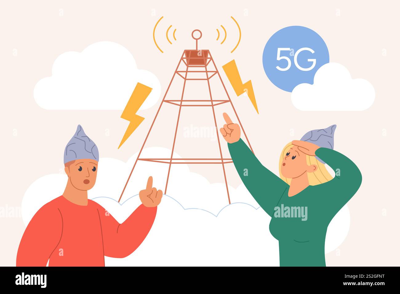 Conspiracy theory, electromagnetic shield, fake news and mind control ...