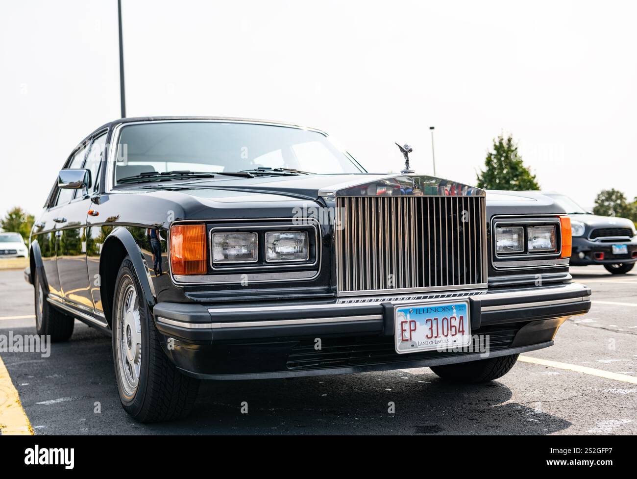 Chicago, Illinois, USA - September 08, 2024: Rolls Royce Silver Spirit ...