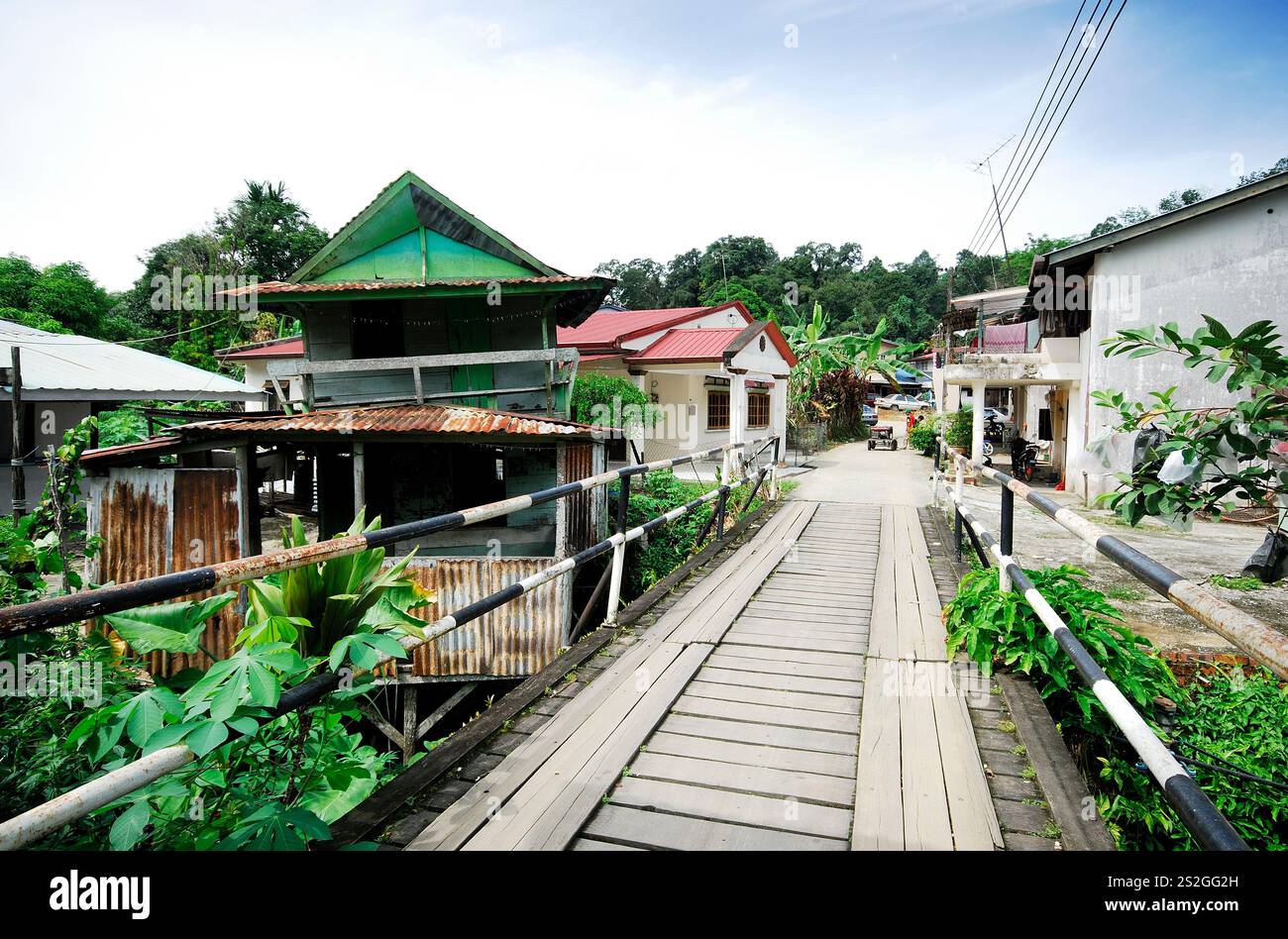 Annah Rais, bidayuh village, Borneo, Malaysia Stock Photo - Alamy