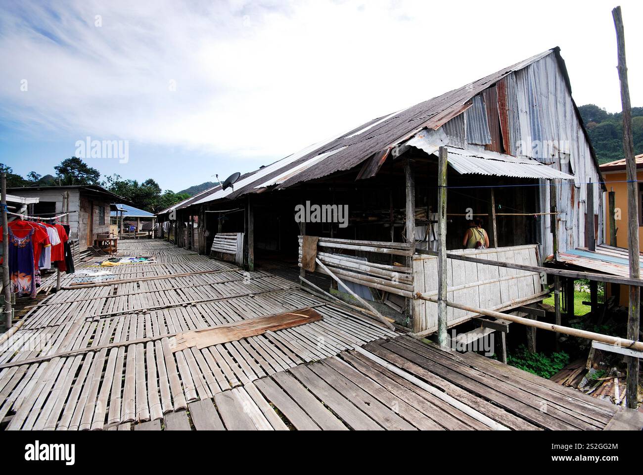 Annah Rais, bidayuh village, Borneo, Malaysia Stock Photo - Alamy