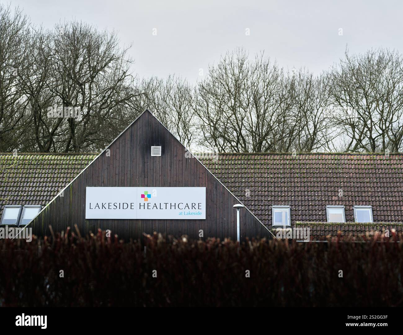 Lakeside healthcare surgery, Corby, England Stock Photo - Alamy