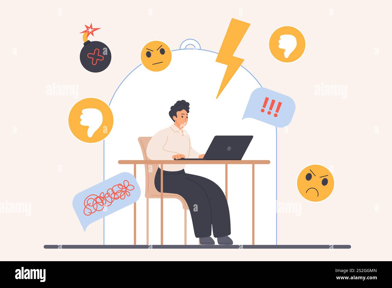 Come under criticism for Stock Vector Images - Alamy