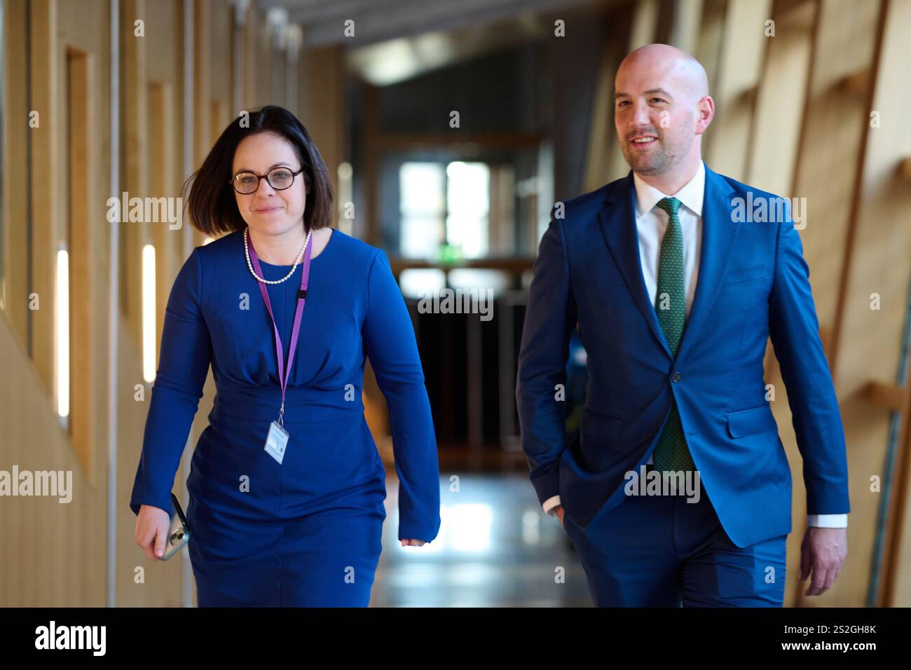 Edinburgh Scotland, UK 07 January 2025. Deputy First Minister and ...