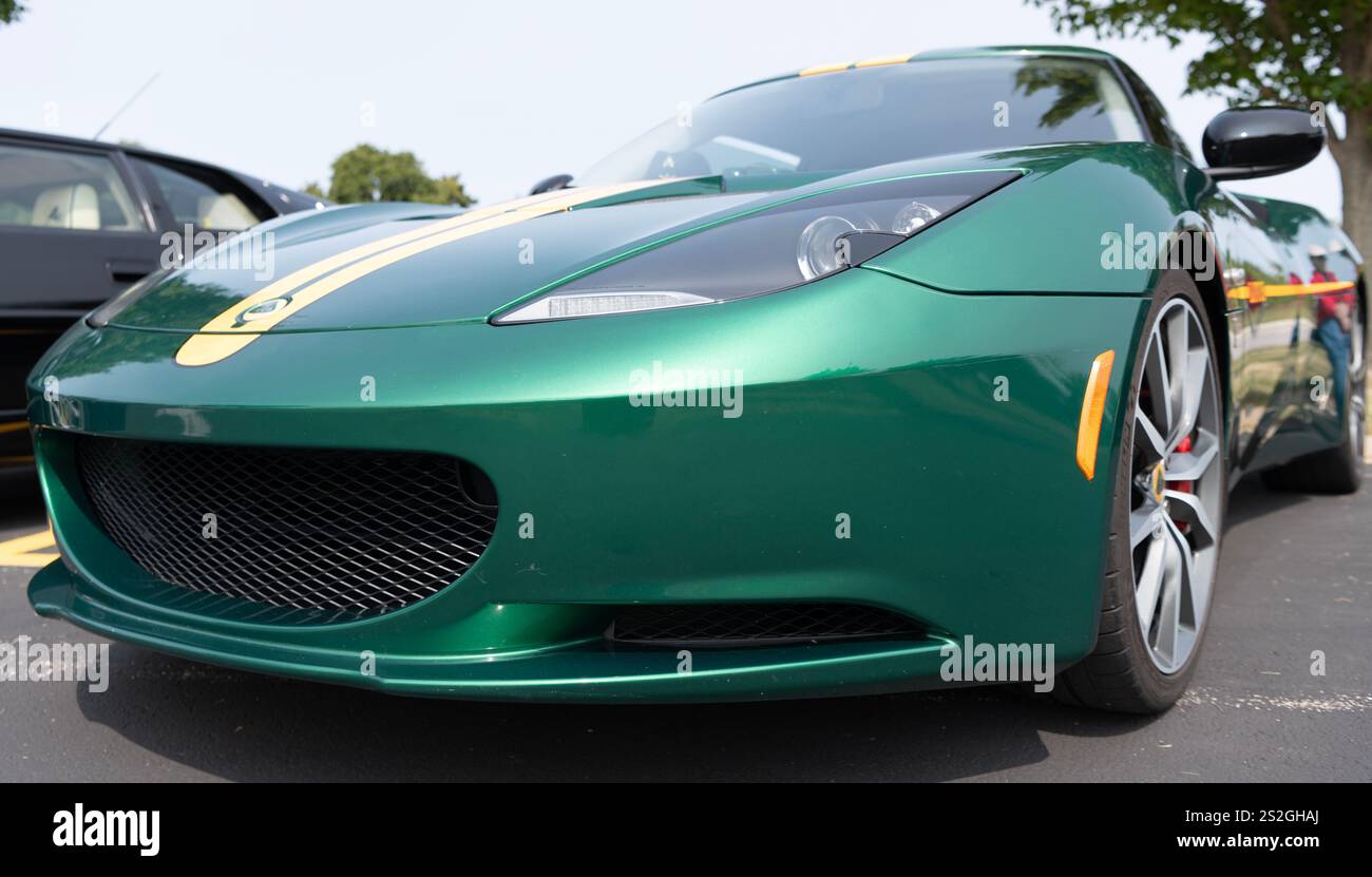 Chicago, Illinois, USA - September 08, 2024: 2021 Lotus Evora GT ...