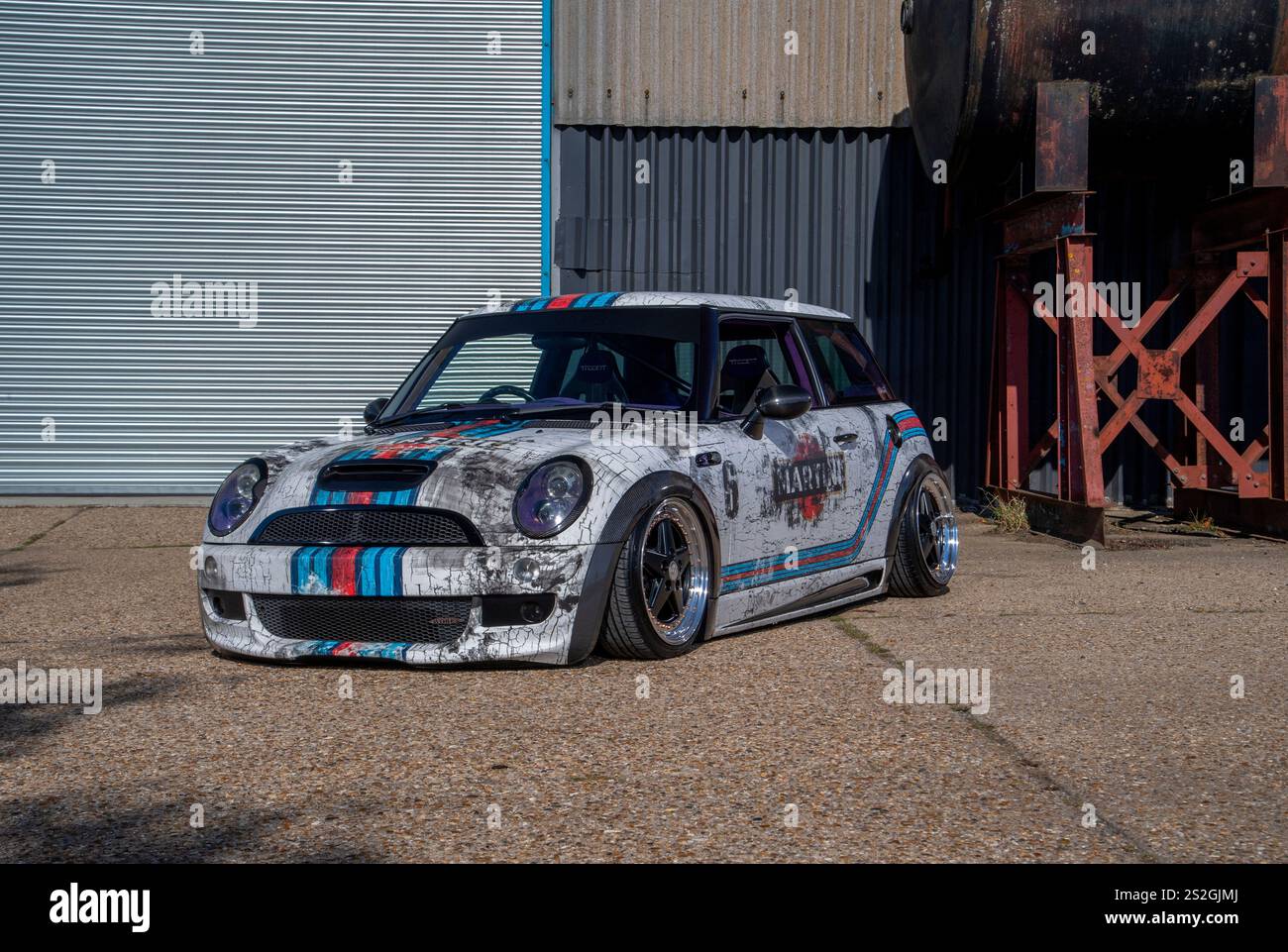 R53 Mini Cooper S British hot hatch compact sports car Stock Photo - Alamy