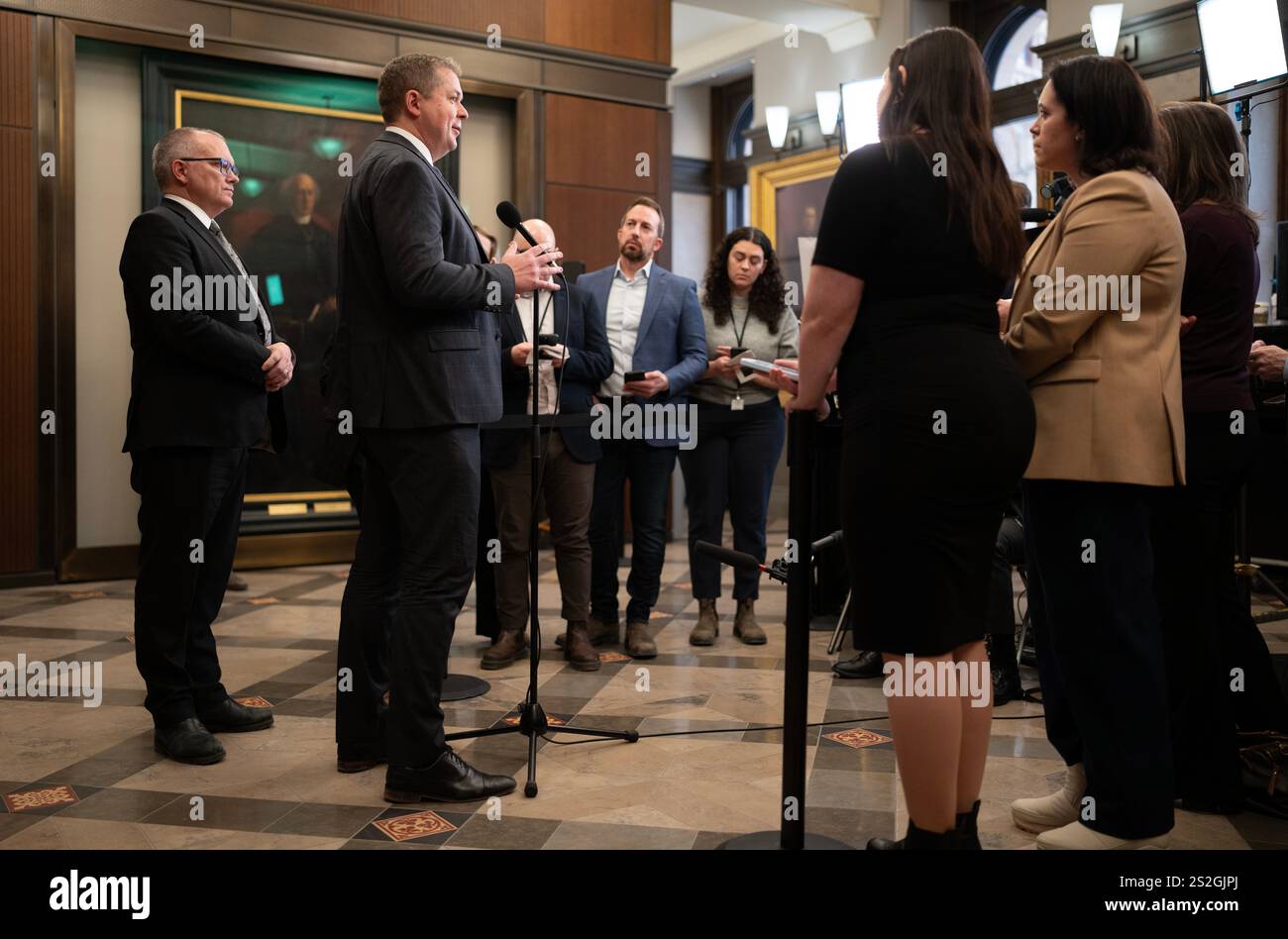 Ottawa, Canada. 07th Jan, 2025. Opposition Deputy House Leader Luc ...