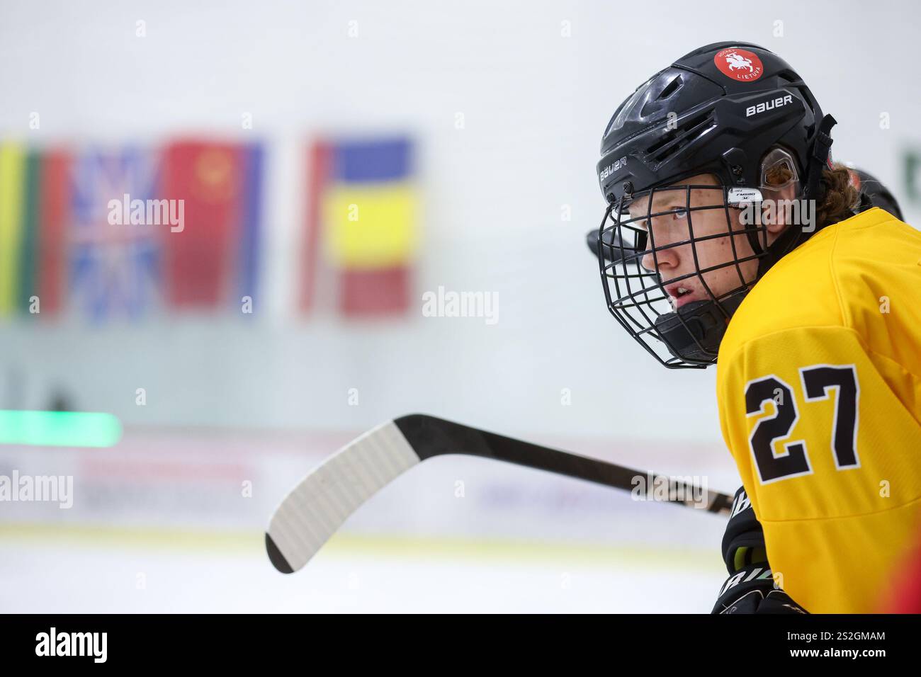 Zagreb, Croatia. 07th Jan, 2025. Dovydas Jukna of Lithuania during the ...