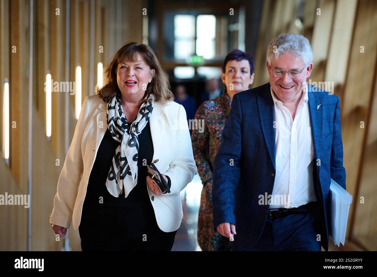 Edinburgh Scotland, UK 07 January 2025. Cabinet Secretary for Transport ...