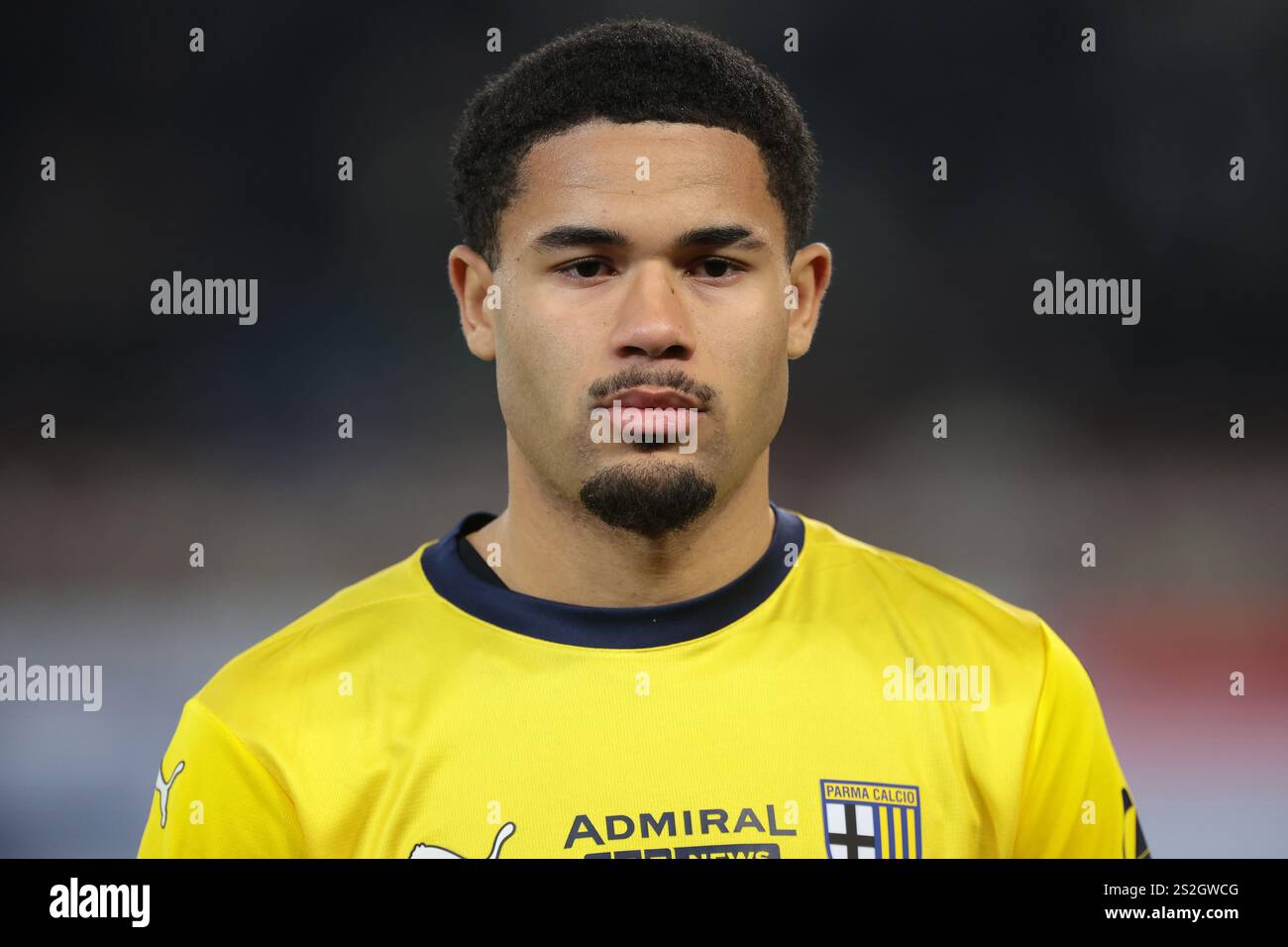 Turin, Italy, 5th January 2025. Simon Sohm of Parma Calcio looks on ...