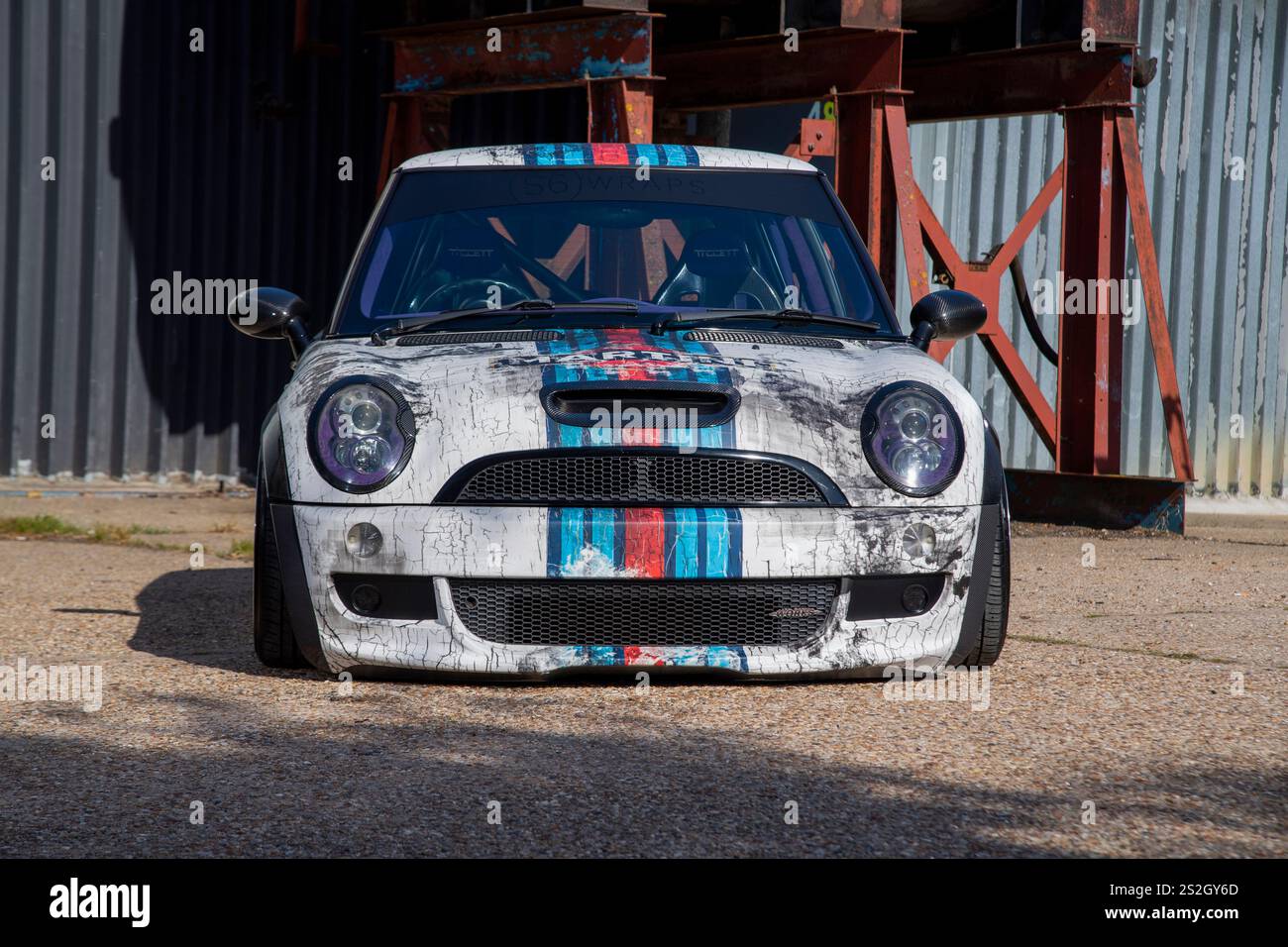 R53 Mini Cooper S British hot hatch compact sports car Stock Photo - Alamy