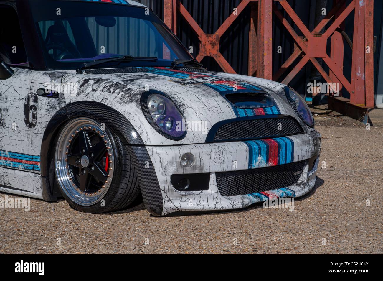 R53 Mini Cooper S British hot hatch compact sports car Stock Photo - Alamy