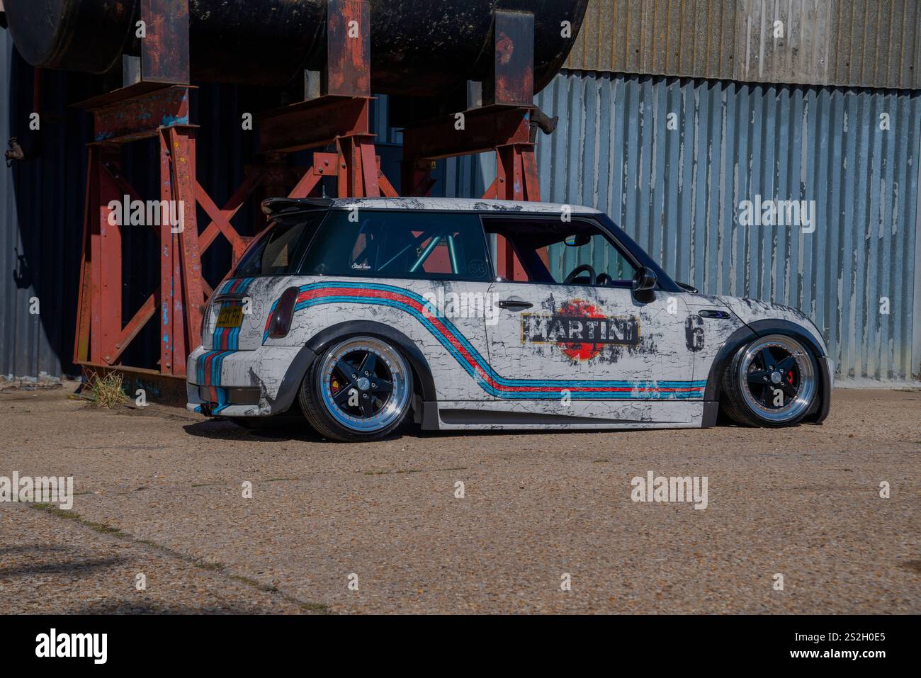 R53 Mini Cooper S British hot hatch compact sports car Stock Photo - Alamy