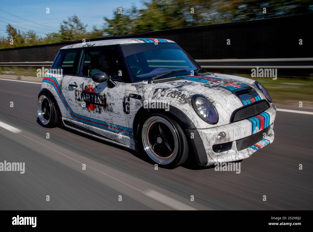 R53 Mini Cooper S British hot hatch compact sports car Stock Photo - Alamy