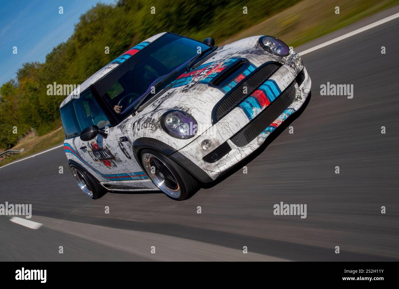 R53 Mini Cooper S British hot hatch compact sports car Stock Photo - Alamy