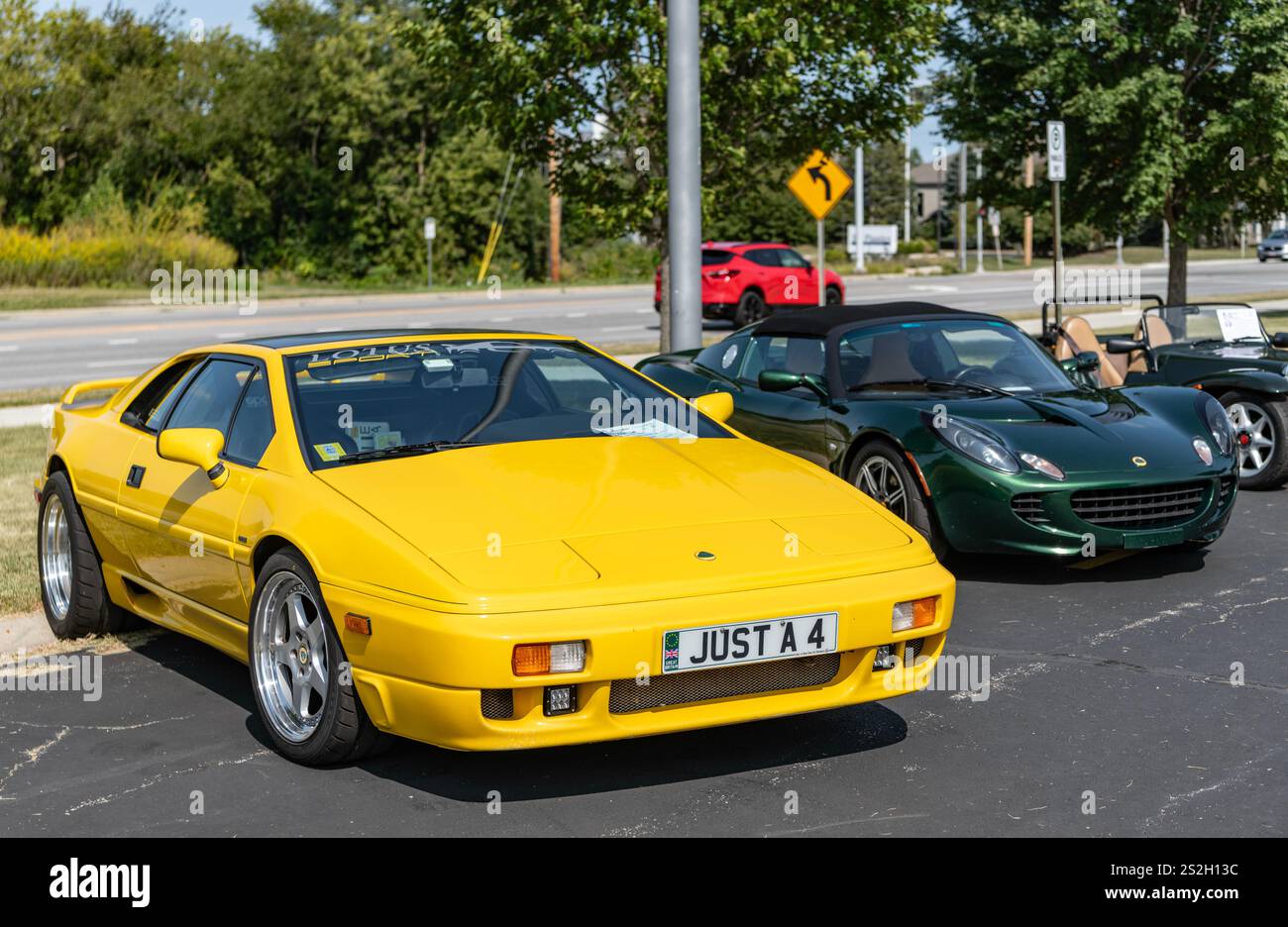 Chicago, Illinois, USA - September 08, 2024: Lotus Esprit S4S model ...