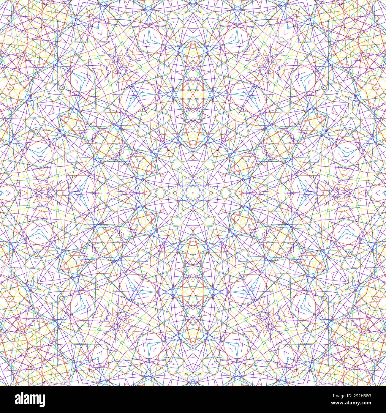 Abstract background with thin color lines pattern Stock Photo - Alamy