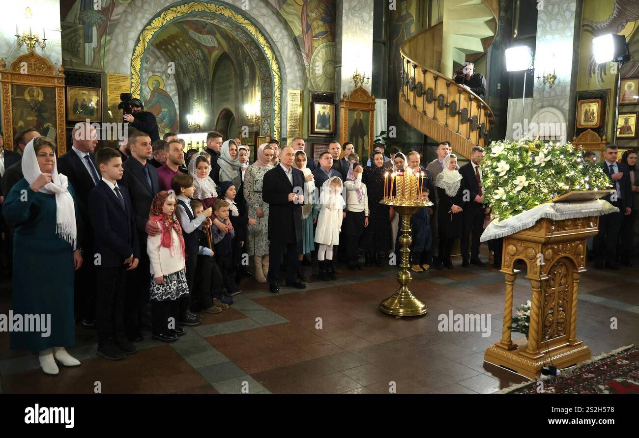 Russian President Vladimir Putin, congratulated all Orthodox Christians ...