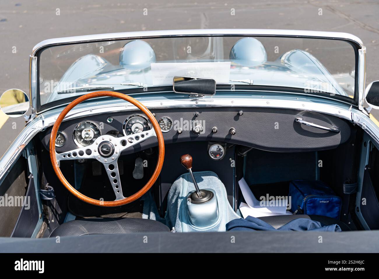 Chicago, Illinois, USA - September 08, 2024: Austin Healey Sprite ...
