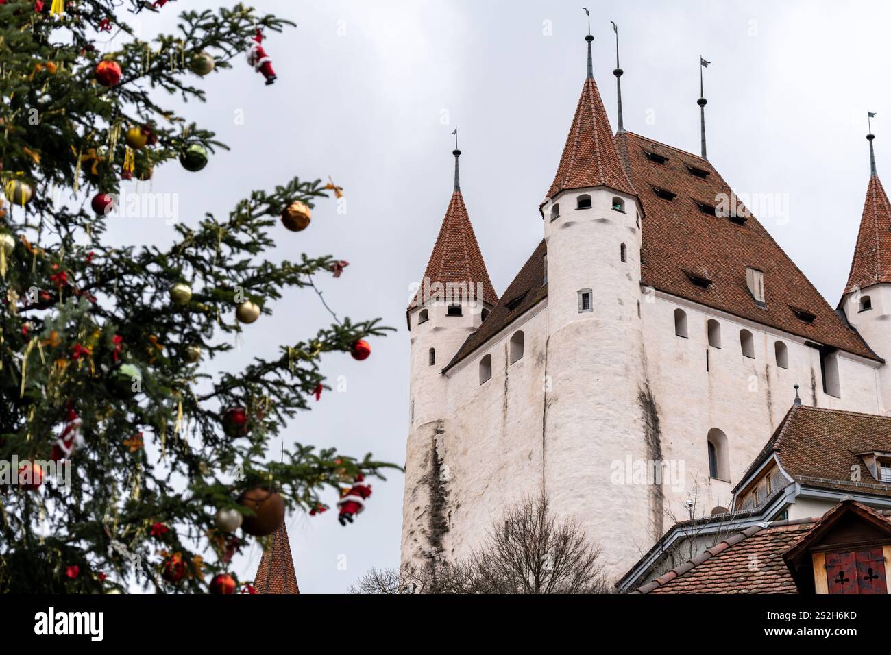 Schloss Thun Castle is a medieval castle in Thun. A city in the Bern ...