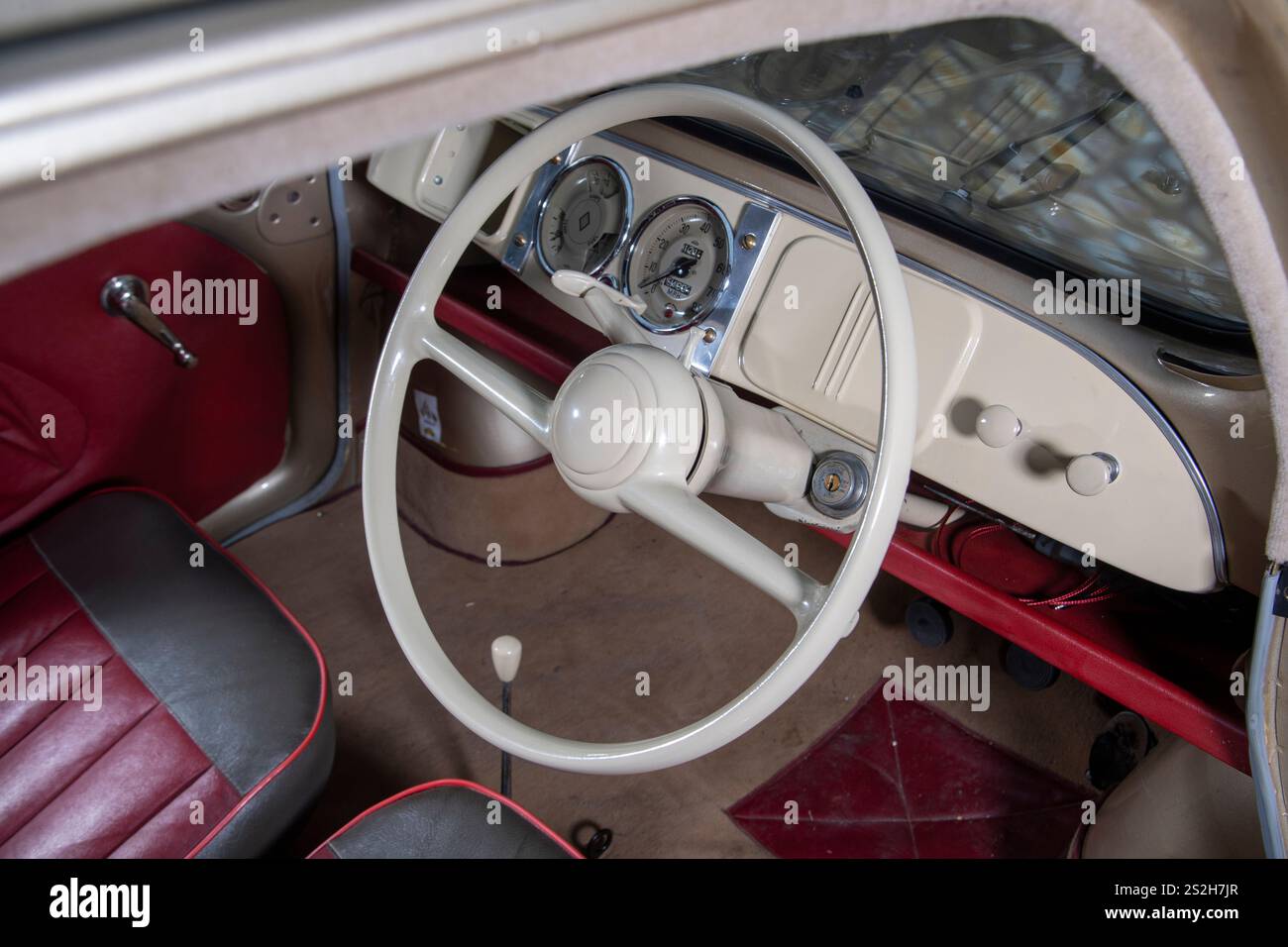 1958 Renault 4CV French classic car Stock Photo - Alamy