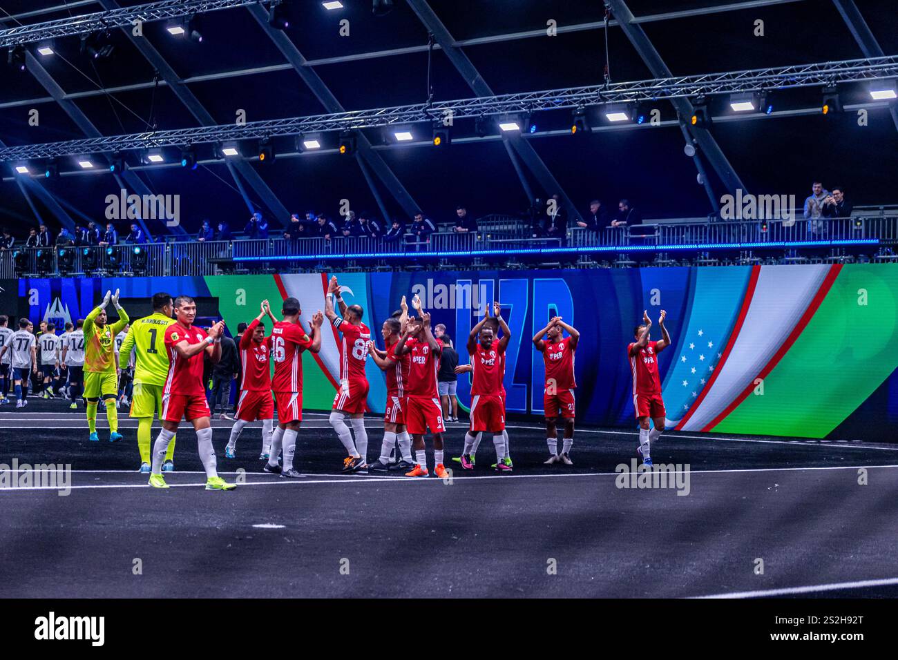 Milan, Italy. 07th Jan, 2025. Peruvian team during King World Cup ...