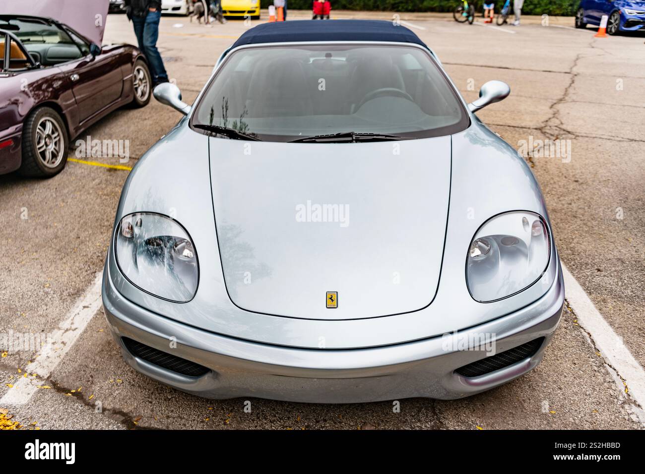 Chicago, Illinois - September 29, 2024: Ferrari 360 Spider modena ...