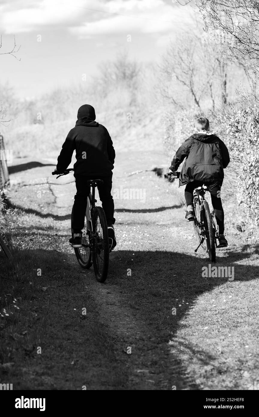 Shadow bıkes Black and White Stock Photos & Images - Alamy