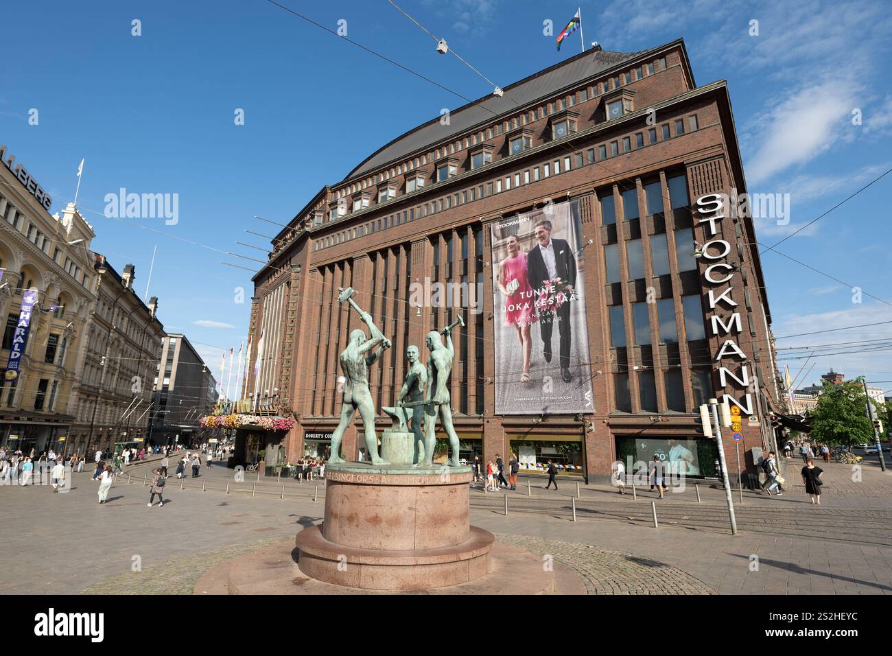 Helsinki, Finland. 03rd June, 2024. The Stockmann department store ...