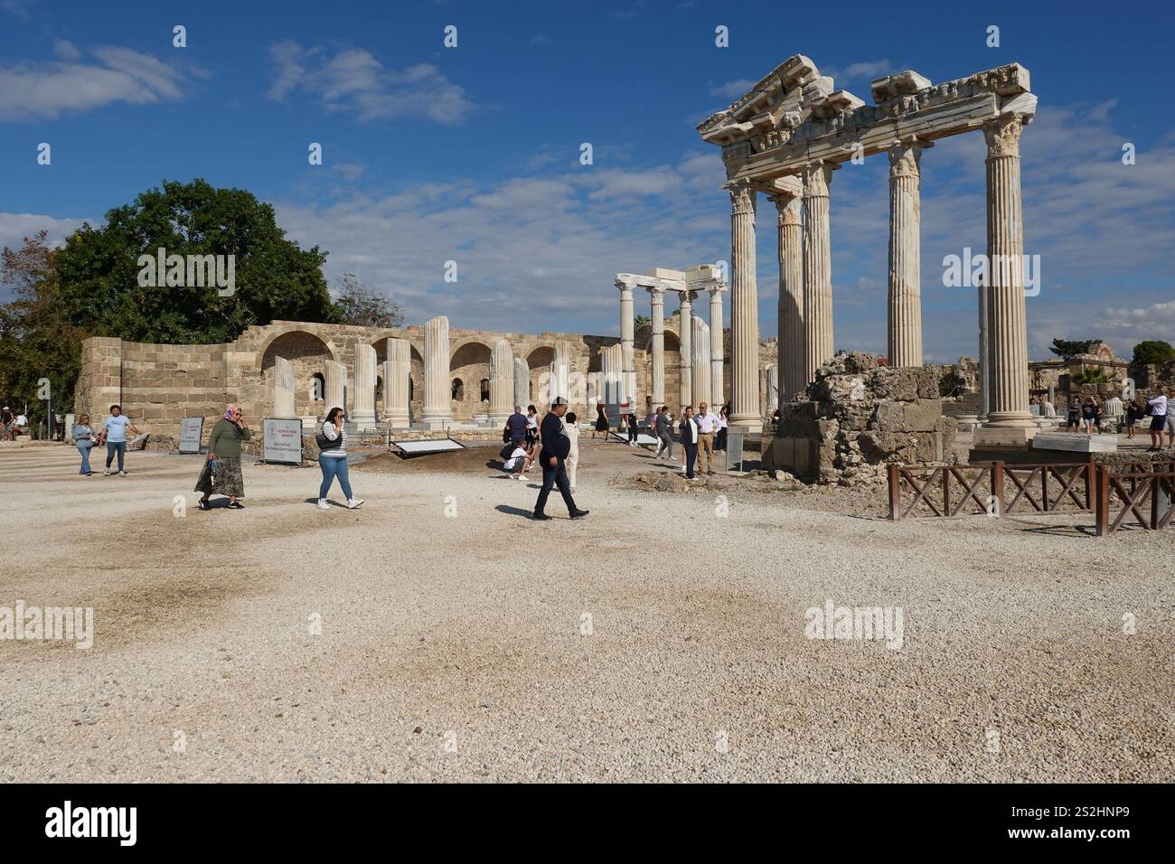 Temple of Apollo, Side, Turkey Stock Photo - Alamy