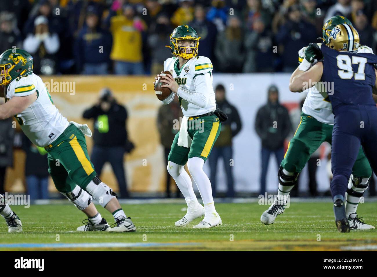 January 06, 2025: North Dakota State Bison quarterback Cam Miller (7 ...