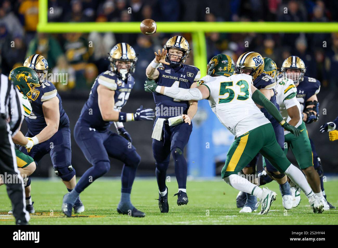 Frisco, Texas, USA. 06th Jan, 2025. Montana State Bobcats quarterback ...