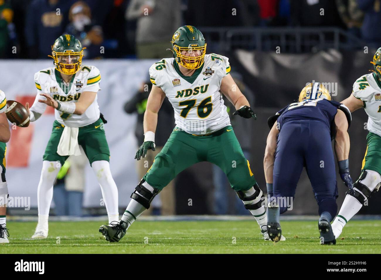 Frisco, Texas, USA. 06th Jan, 2025. North Dakota State Bison offensive ...