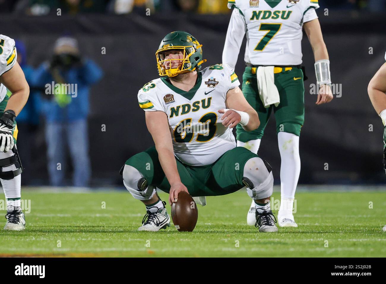 Frisco, Texas, USA. 06th Jan, 2025. North Dakota State Bison center ...